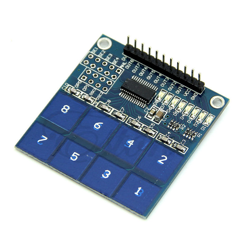 Buyhere22 - TTP226 8 Channel Digital Capacitive Switch Touch Sensor ...